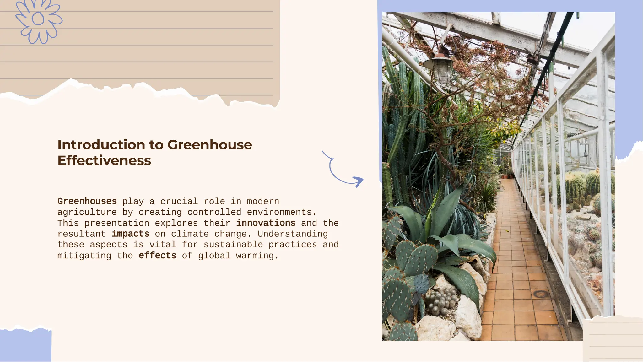 greenhouse lecture material for everyone | PPT