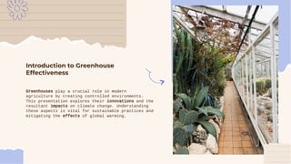 greenhouse lecture material for everyone | PPT