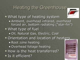 Greenhouse management | PPT