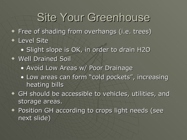 Greenhouse management | PPT