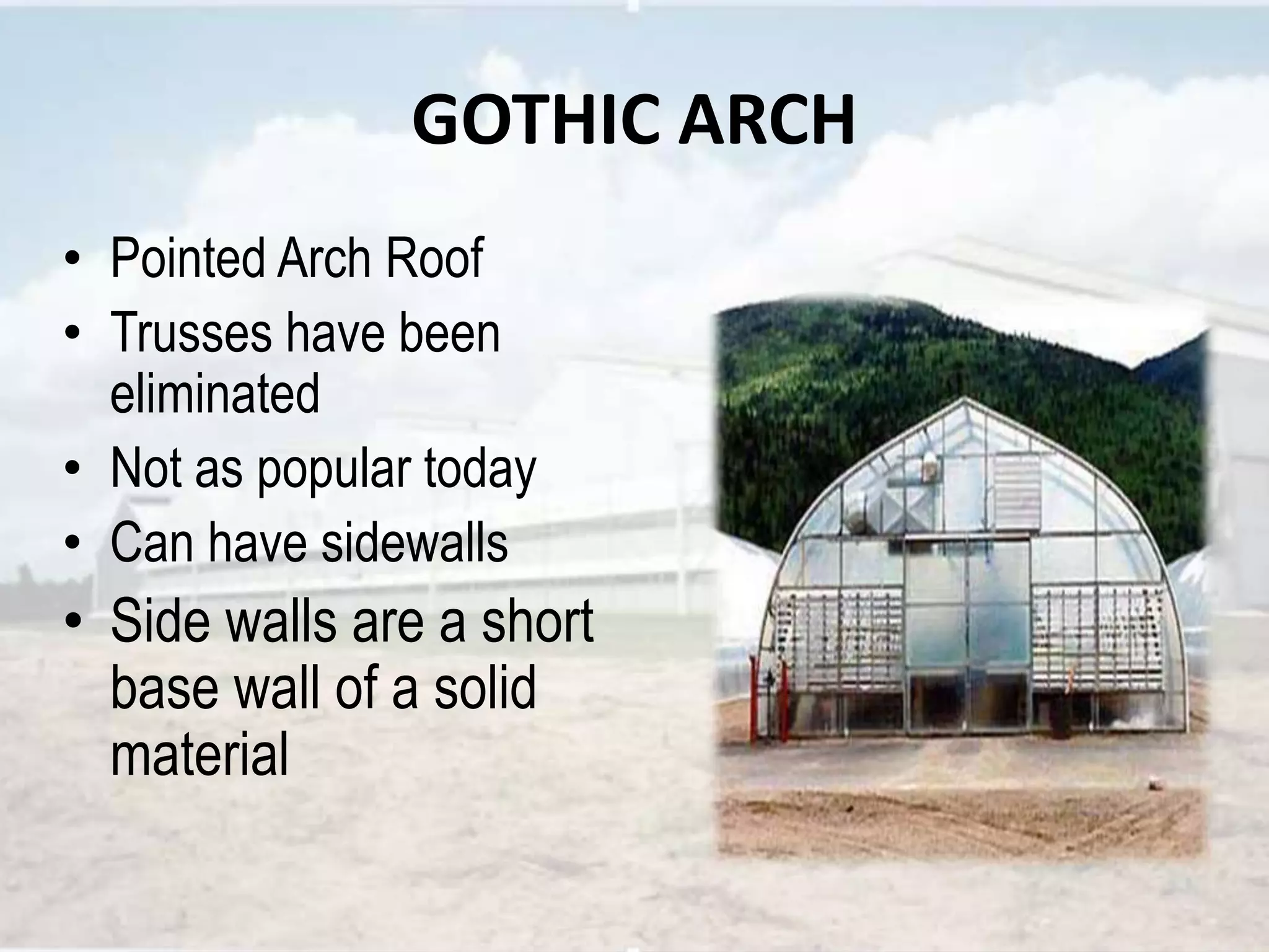 Greenhouse types & its components | PPTX