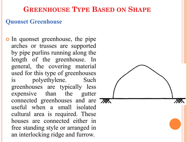 Green house components and types of green house | PDF | Gardening ...
