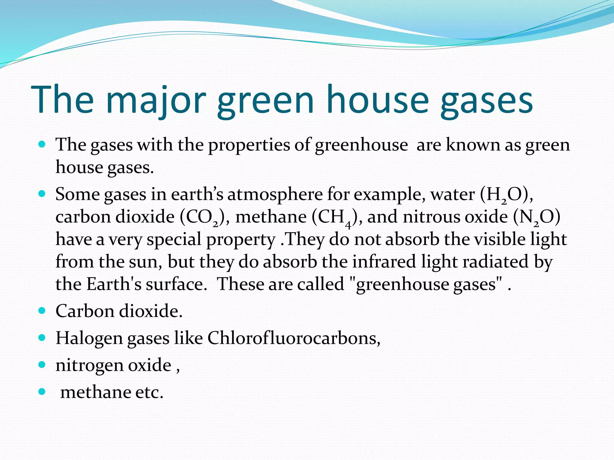 Green house effect | PPTX