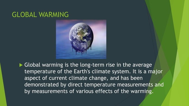 Green house effect , Global warming , Acid rain | PPT