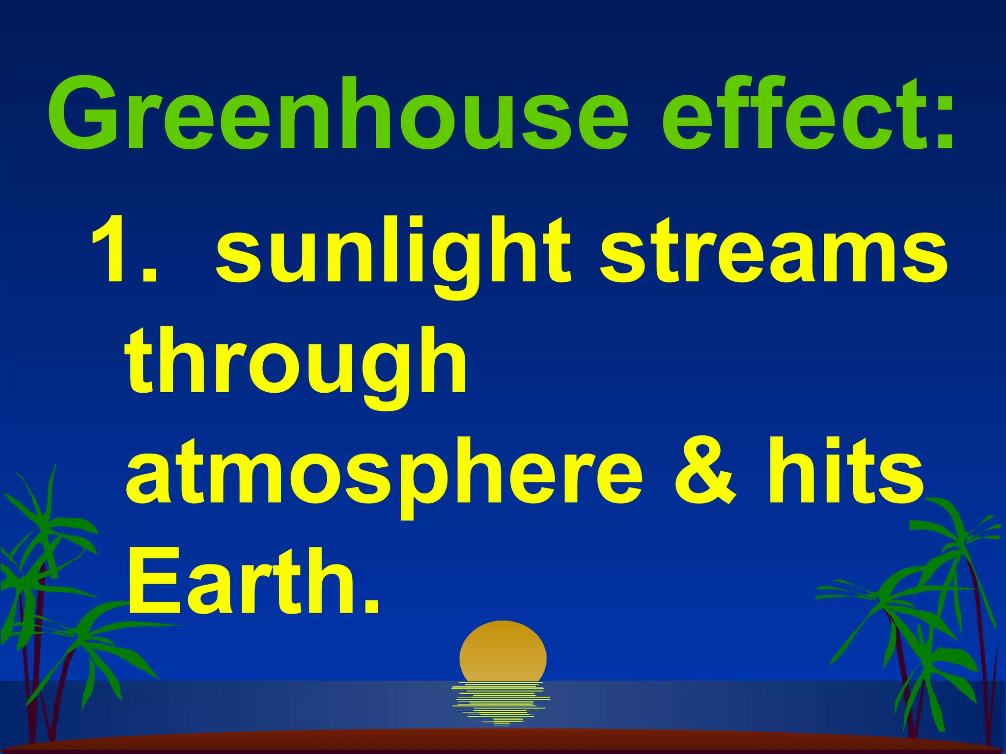 Greenhouse effect | PPT