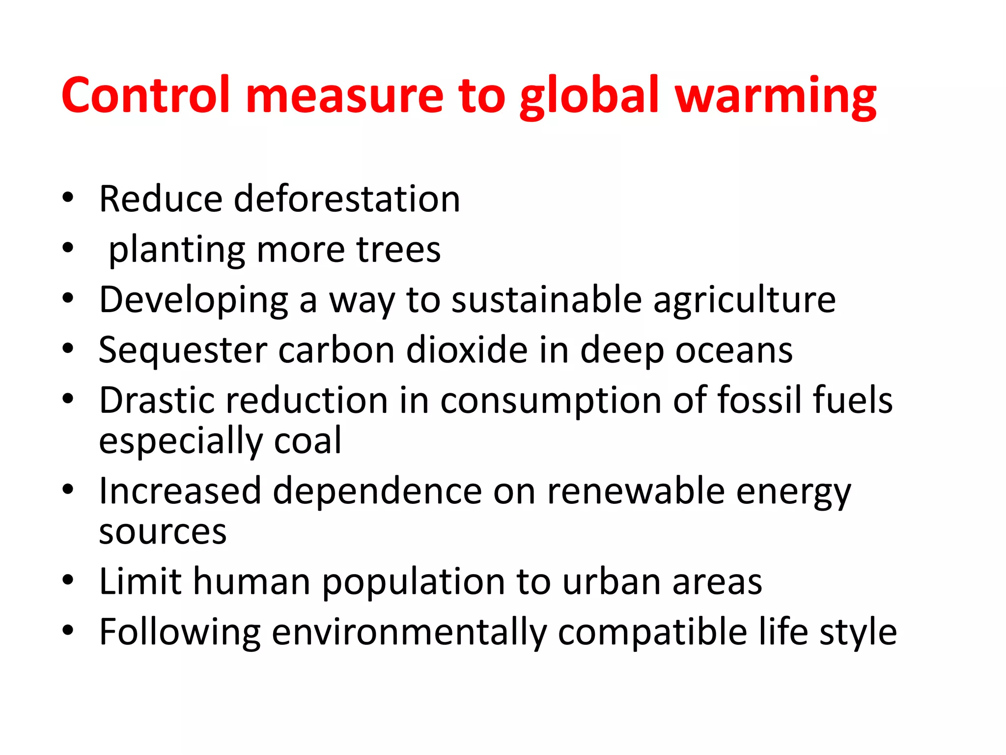 Greenhouse effect and global warming | PPTX