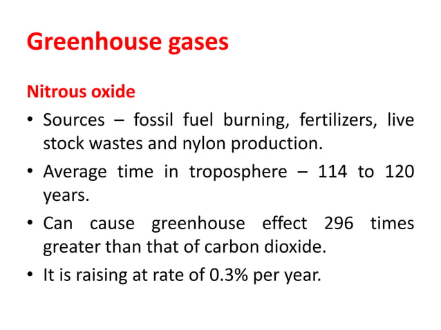 Greenhouse effect and global warming | PPTX