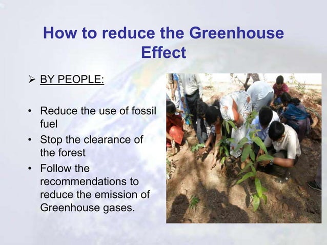 Greenhouse effect (Global Warming) ppt | PPTX