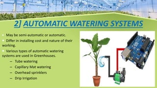 Greenhouse irrigation by sambhav jain.ppt