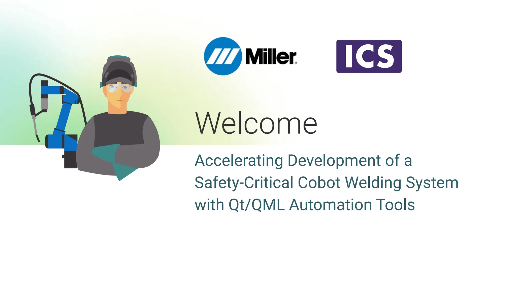 Accelerating Development of a Safety-Critical Cobot Welding System with Qt/QML Automation Tools ...