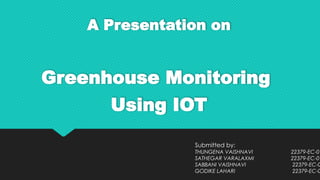 greenhousemonitoring using Arduino g.pptx