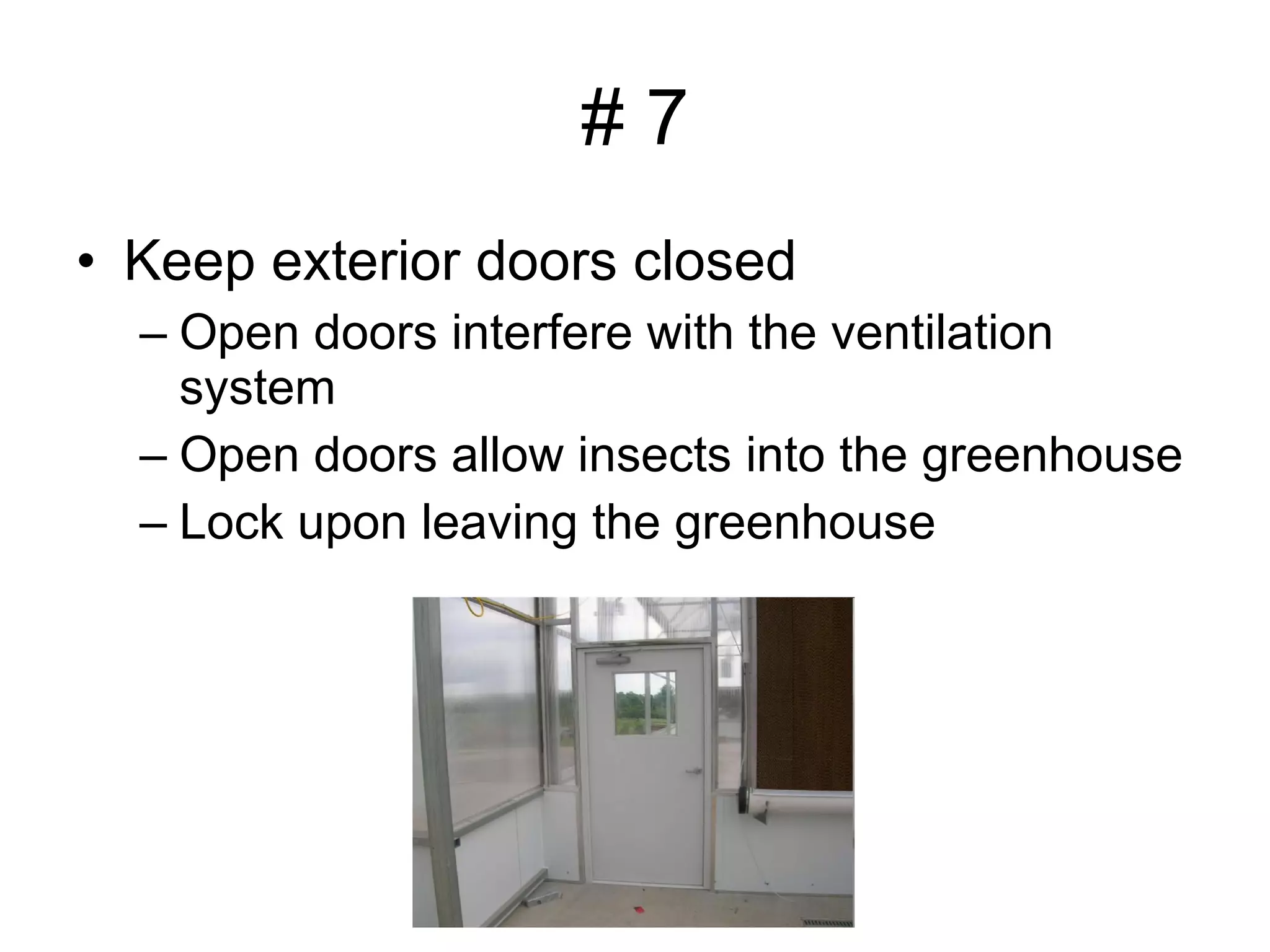 Greenhouse safety | PPT