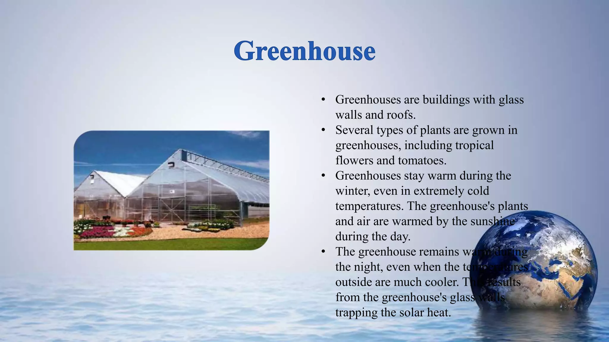 Green houses effect | PPTX