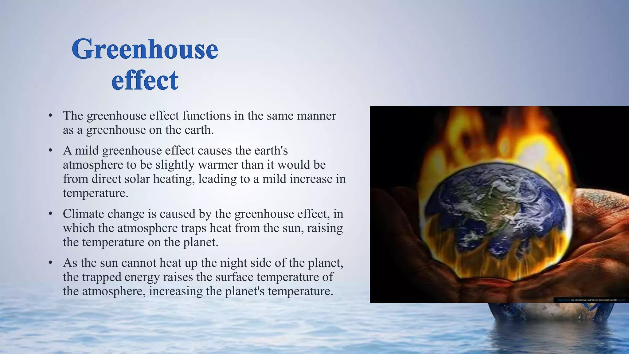 Green houses effect | PPTX