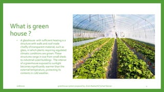 Green house system | PPT