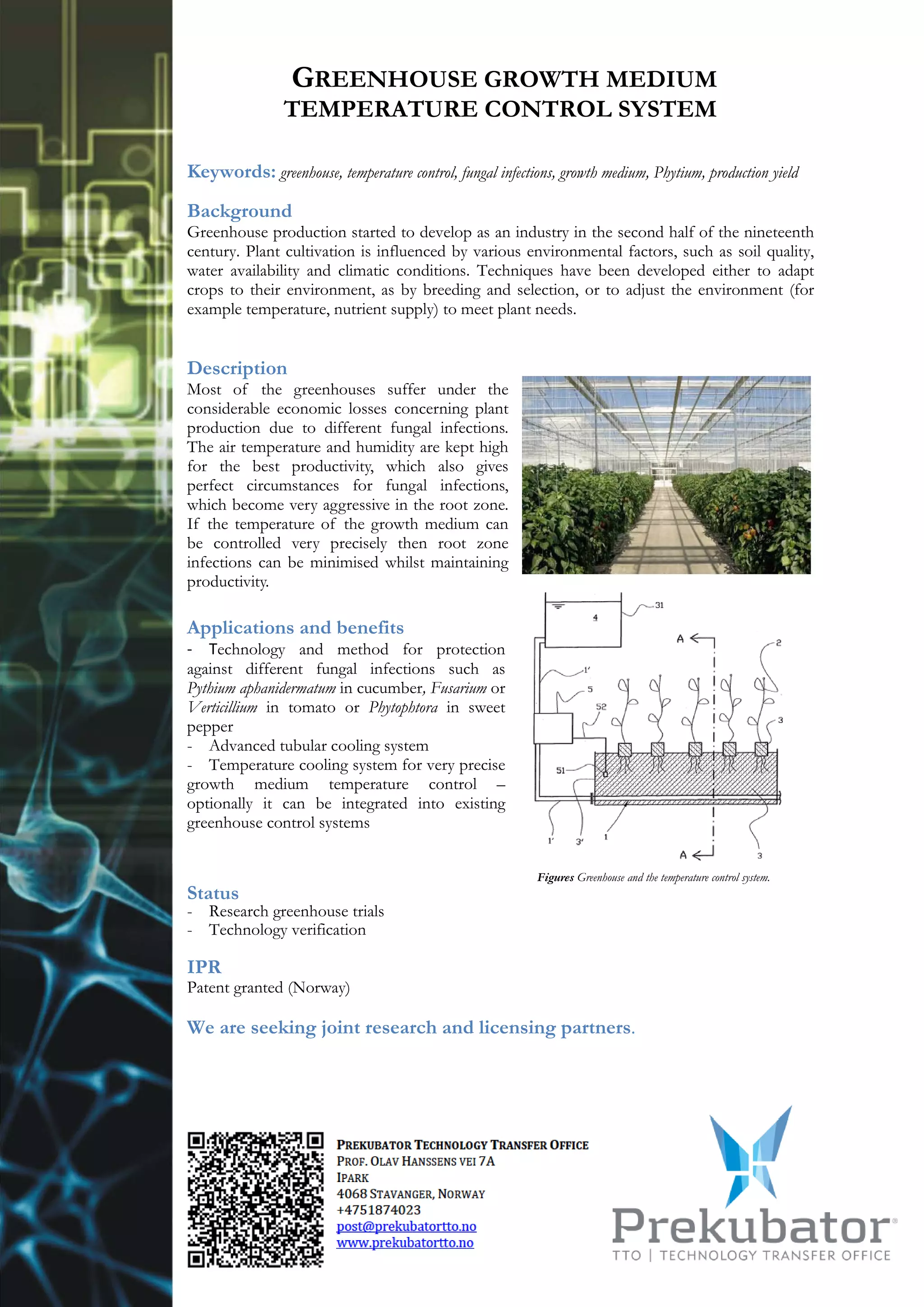 Greenhouse temperature control tp | PDF