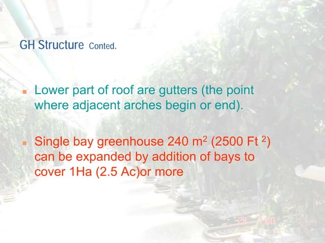 Greenhouse Vegetable Production Background[1] | PPT