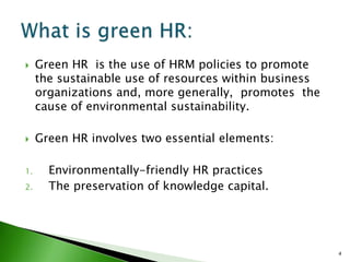Green hrm | PPTX