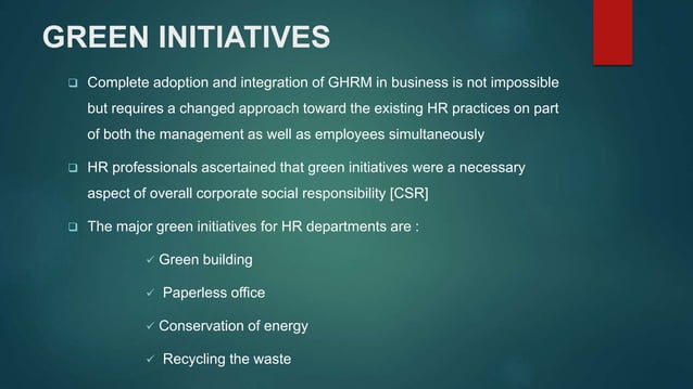 Green HRM | PPTX