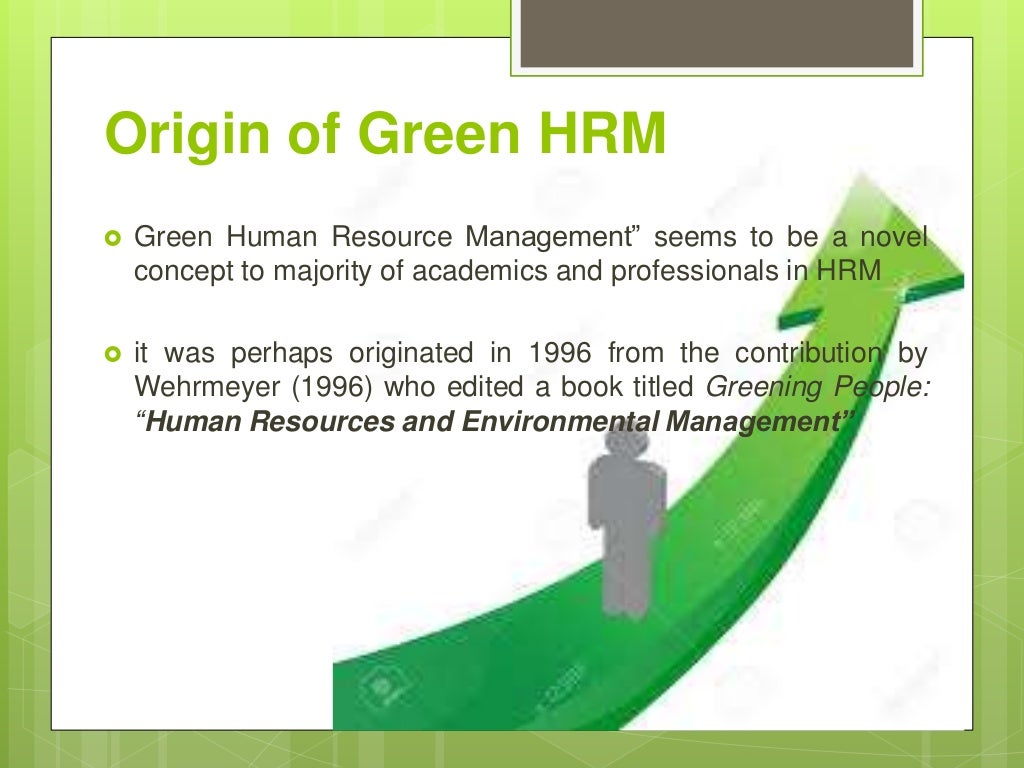 What Is Green Human Resource Management Example - Design Talk
