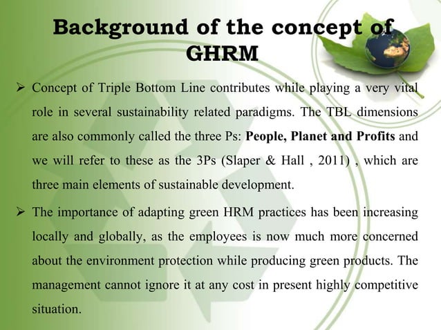Green HRM - PPT.ppt | Green Solutions | Business