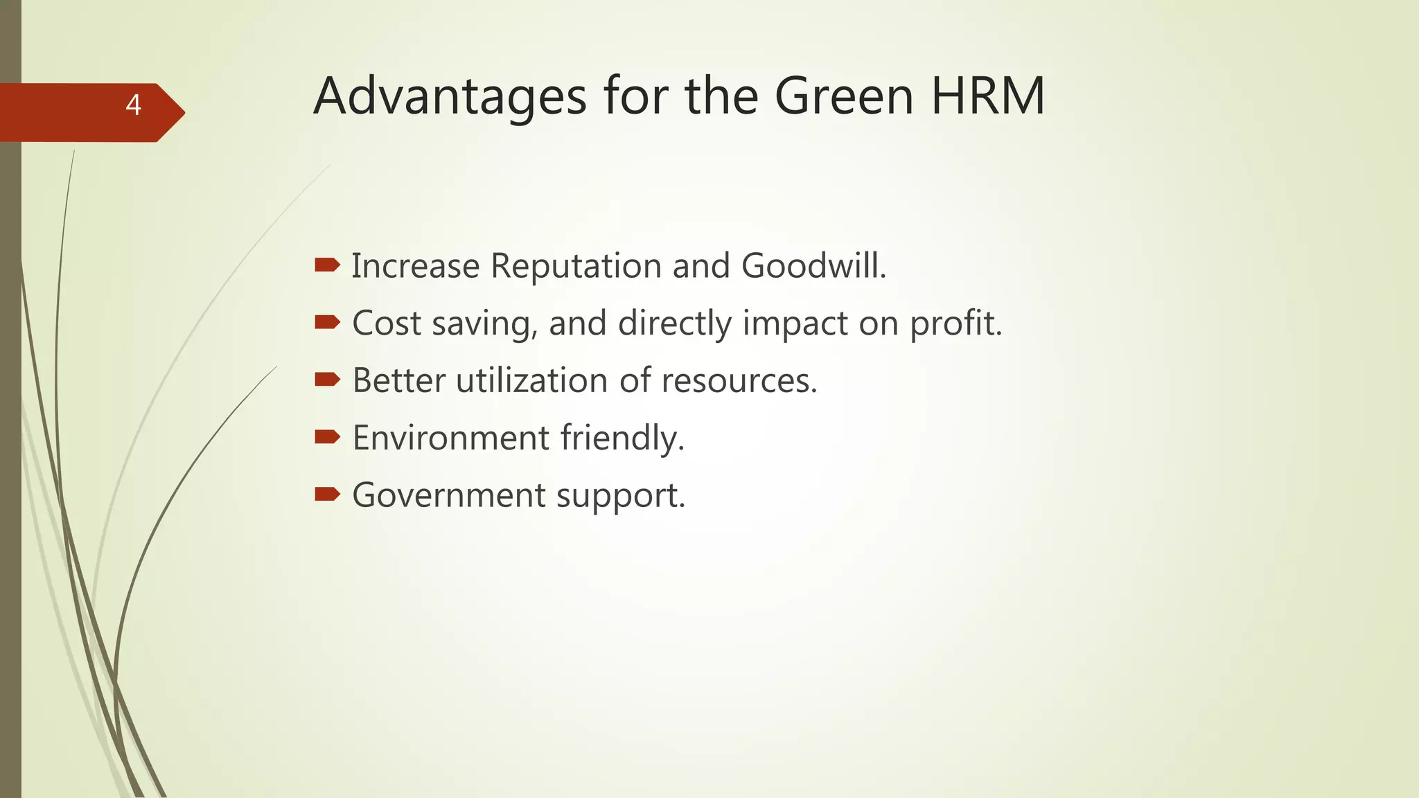 Green Human Resource Management | PPTX