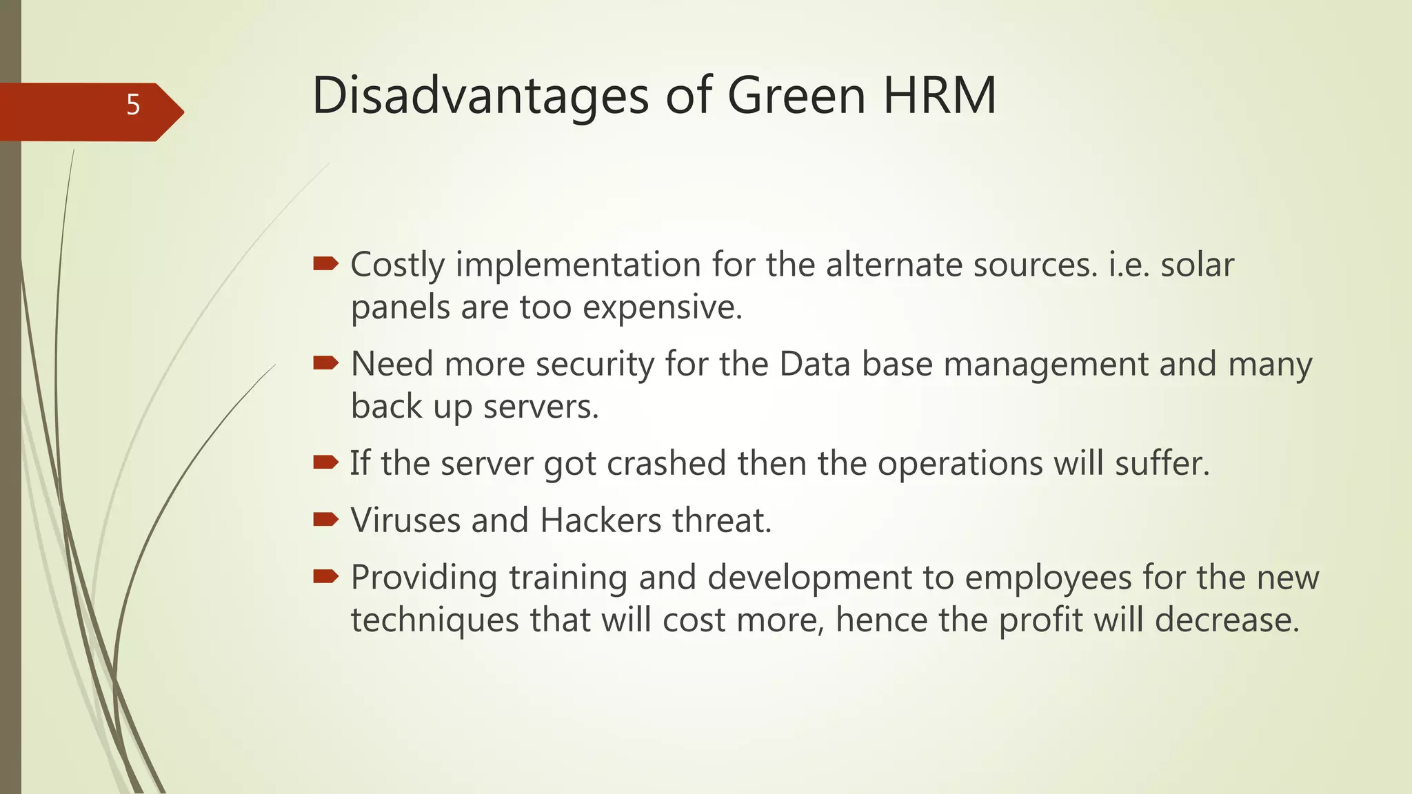Green Human Resource Management | PPTX
