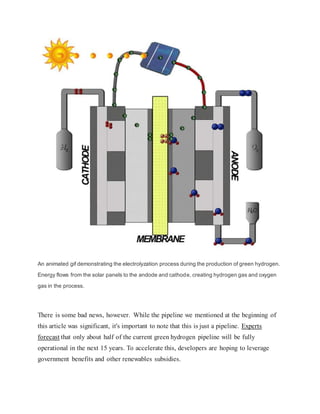 Green hydrogen | DOCX