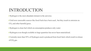 Green Hydrogen-Methods of production.pptx