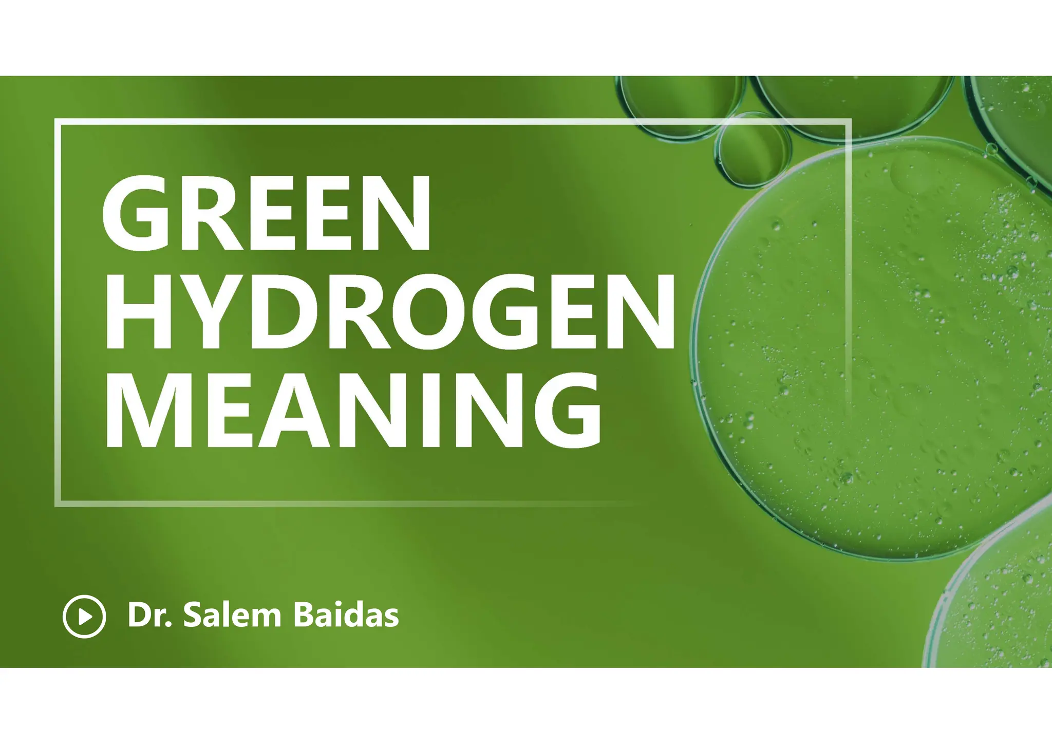 Green Hydrogen Meaning | PDF