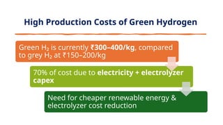 Green Hydrogen Mission India’s Shift Towards Clean Energy.pptx