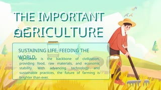 TYPES OF AGRICULTURE -Diverse Farming Methods | PPTX