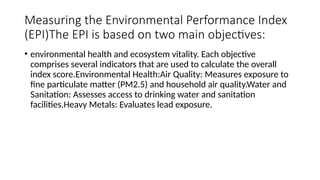 Green Index (GI):Purpose, Measures, Caluculation | PPTX