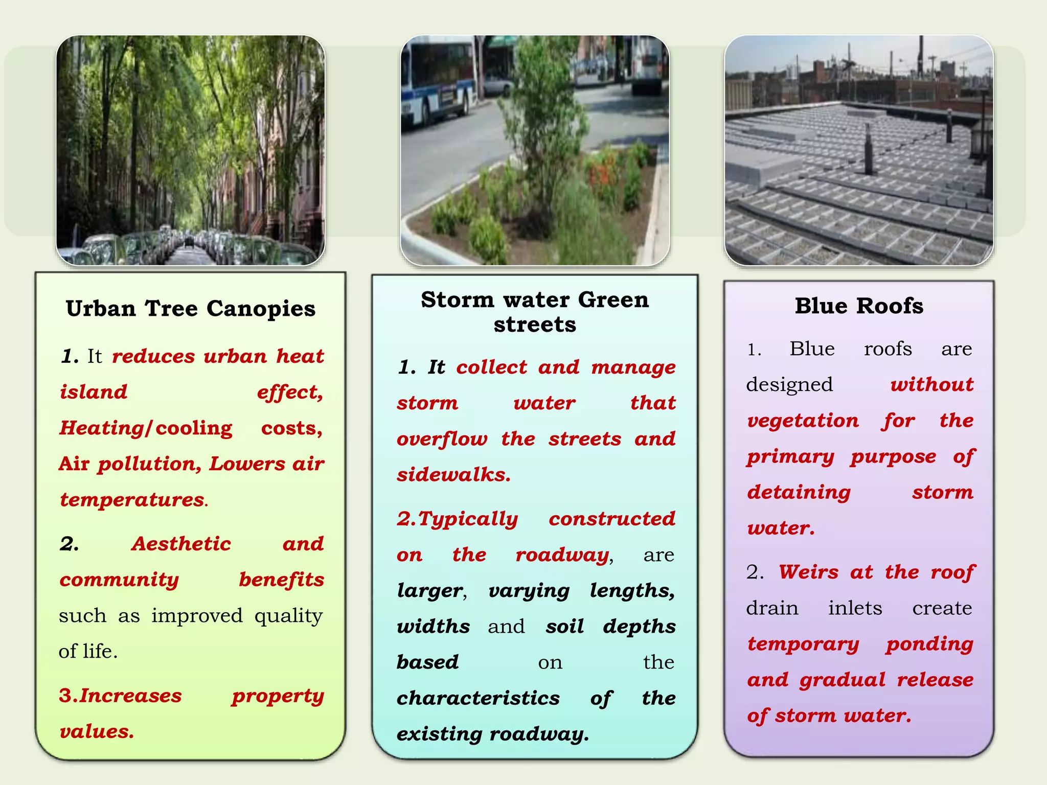 Presentation on Green infrastructure for Urban Areas | PPTX