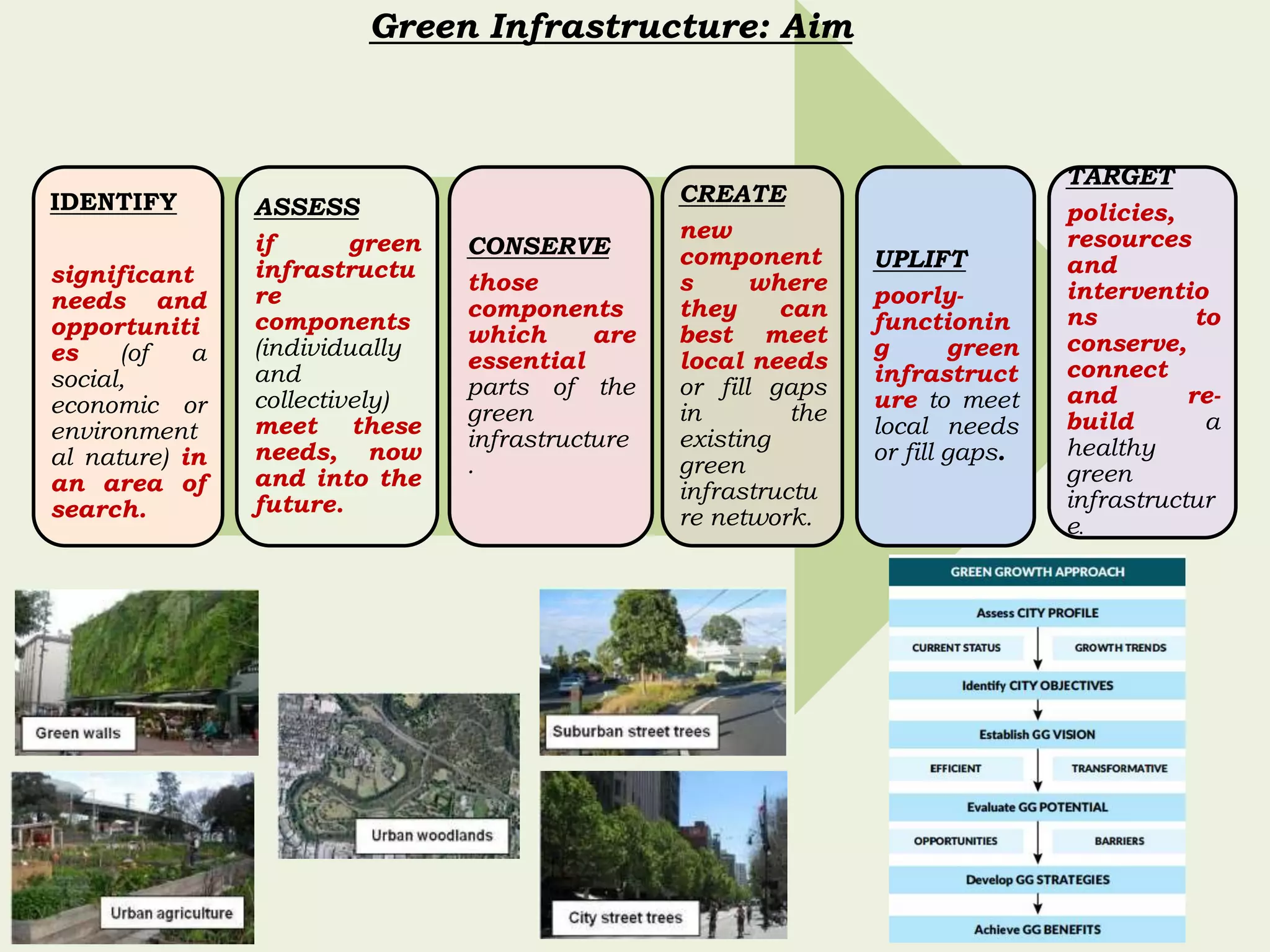 Presentation on Green infrastructure for Urban Areas | PPTX