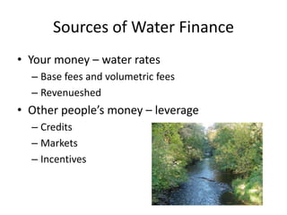 Green infrastructure finance | PPT