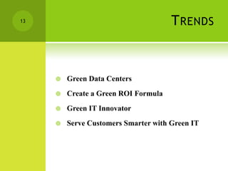Green IT | PPTX