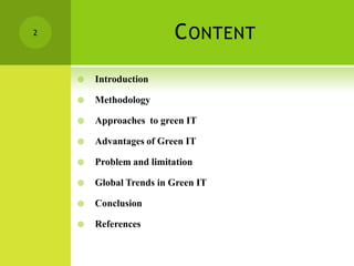 Green IT | PPTX