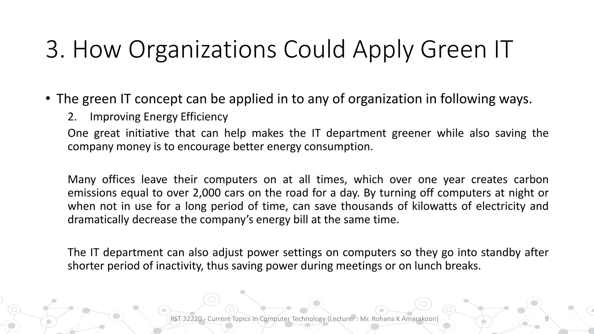 Green it | PPTX