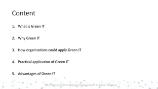 Green it | PPTX