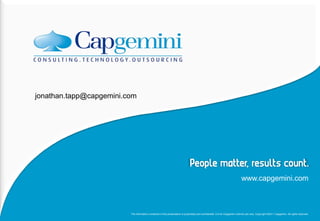 Green IT-Capgemini | PPTX | Business | Business and Finance