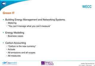 Green IT-Capgemini | PPTX | Business | Business and Finance