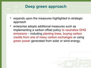 Enterprise Green IT strategy | PPT