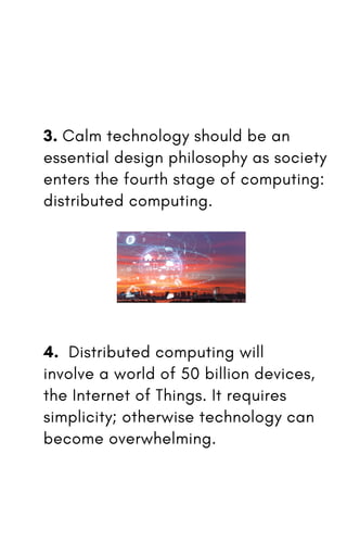 Book Summary: Calm Technology (Author : Amber Case) | PDF