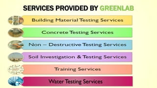 Greenlab services and tests | PDF