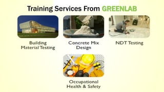 Greenlab services and tests | PDF