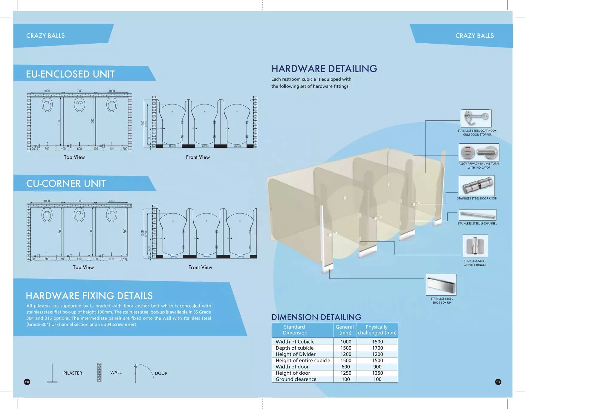 Exquisite Restroom Cubicles, Partitions by Greenlam Sturdo | PPT