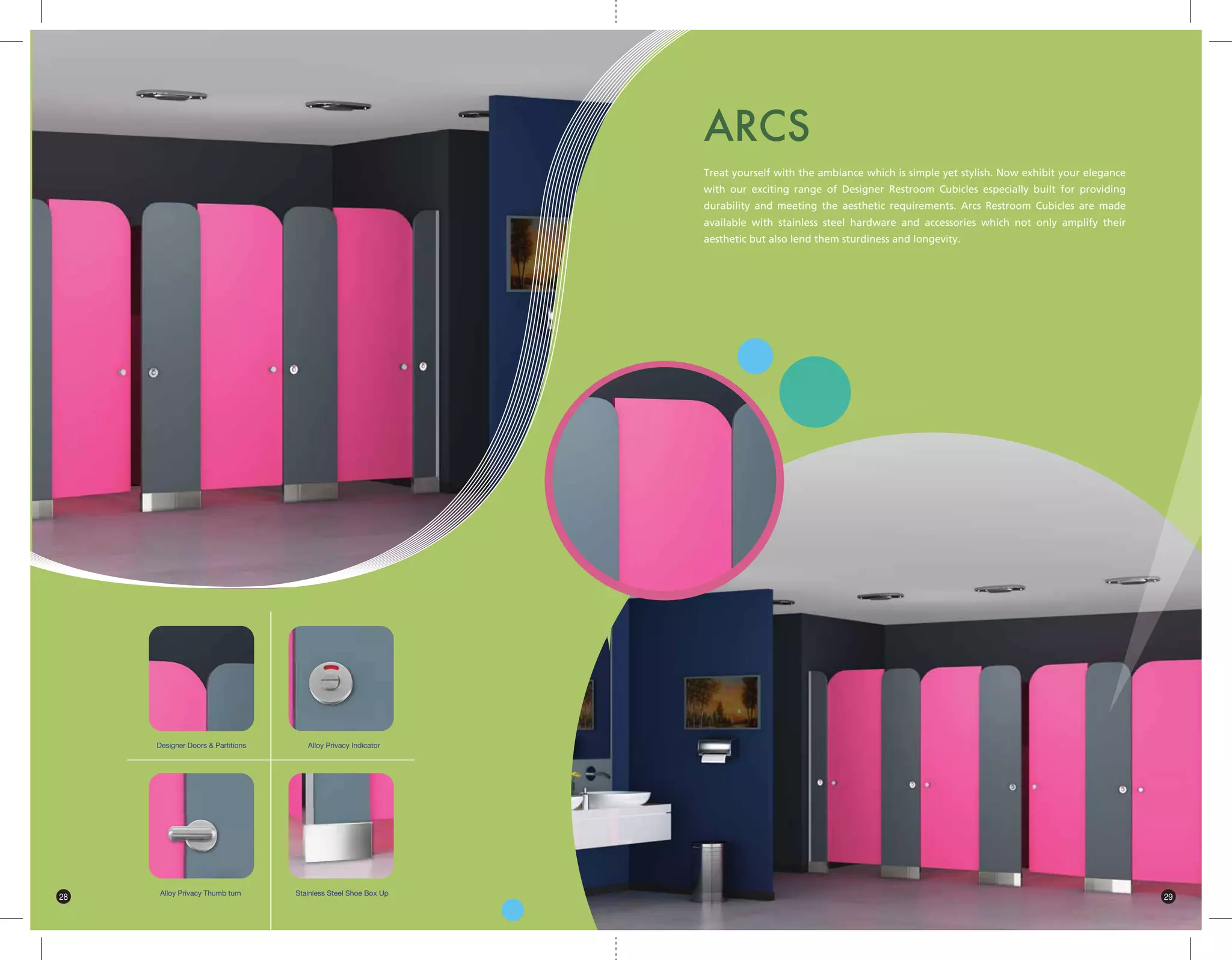 Exquisite Restroom Cubicles, Partitions by Greenlam Sturdo | PPT