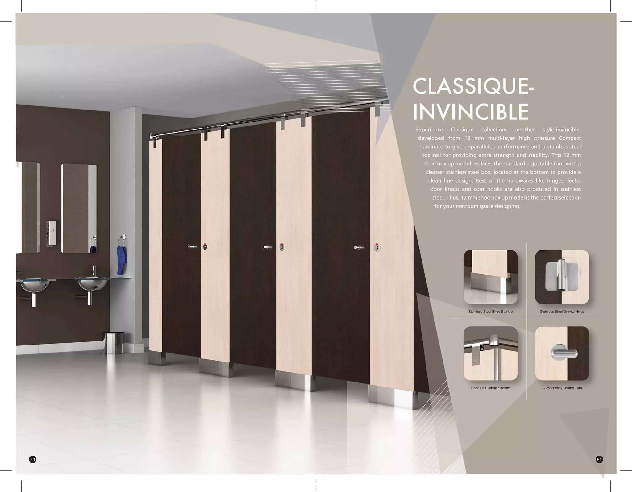 Exquisite Restroom Cubicles, Partitions by Greenlam Sturdo | PPT