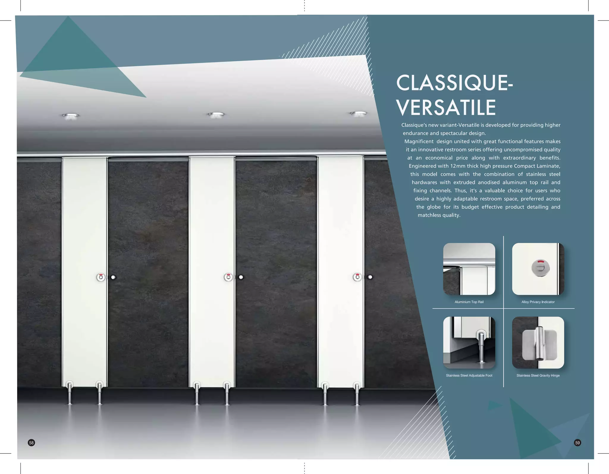 Exquisite Restroom Cubicles, Partitions by Greenlam Sturdo | PPT